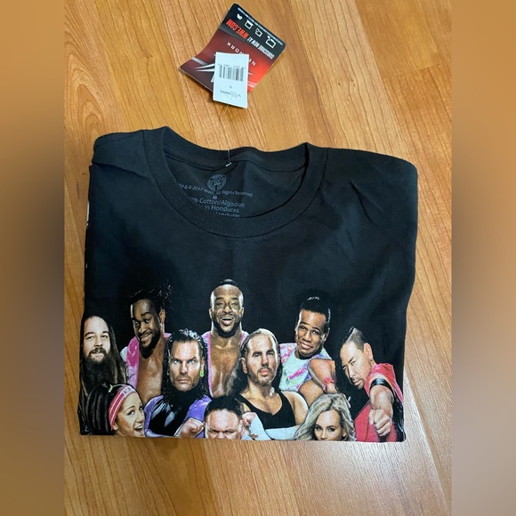 WWE | Shirts | Wwe Black Tee With Wrestler Graphics | Poshmark